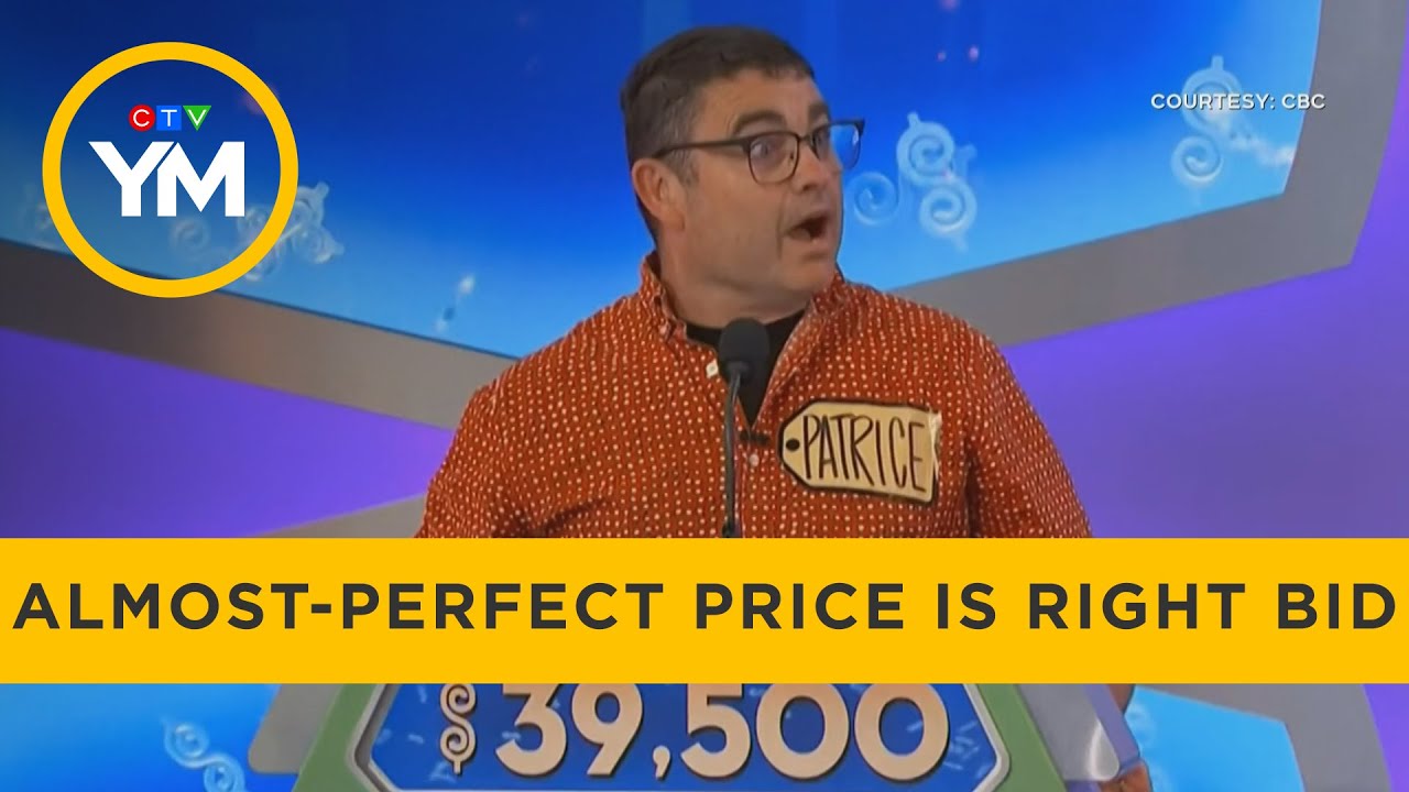 Canadian makes almost-perfect Price is Right bid | Your Morning - YouTube