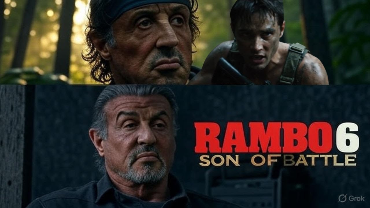 Rambo 6: Son of Battle: Made by VEO 3:Epic Jungle Closure Journey ...
