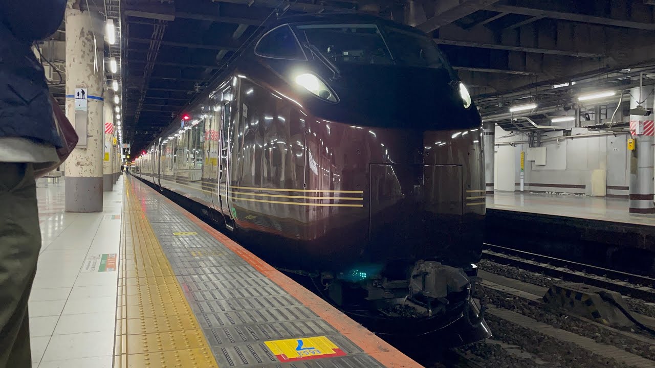 MH有り！【上野発会津若松行き団臨（クラブツーリズム主催）】 E655系なごみ（和）編成が団体幕でミュージックホーンを鳴らして上野駅14番線を発車するシーン（9021M）2025.4.26 ...