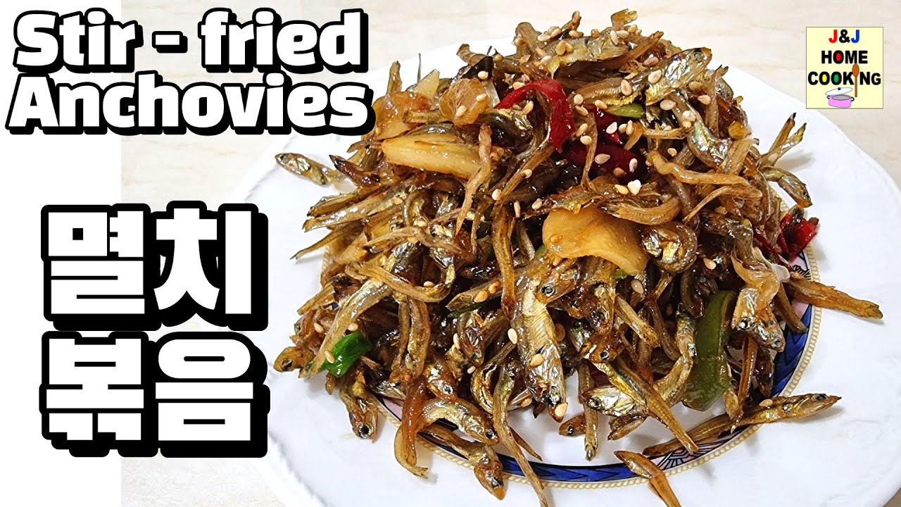 Stir fried Anchovy / Korean side dishes. - YouTube
