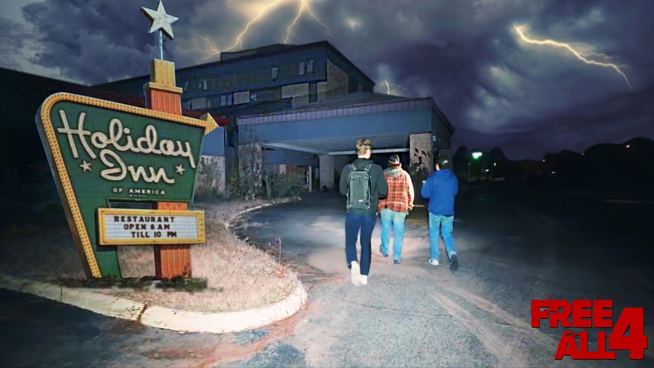 The Forgotten Holidome: Eerie Night Adventure in Abandoned Shreveport ...