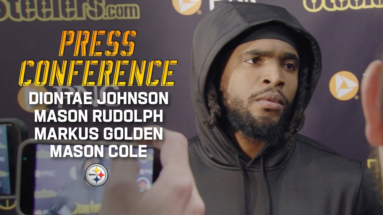 Diontae Johnson, Mason Rudolph, Markus Golden, Mason Cole on prep for ...
