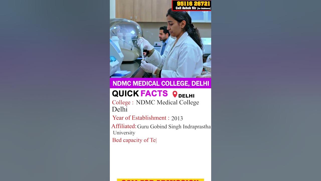 NDMC Medical College, Delhi - YouTube