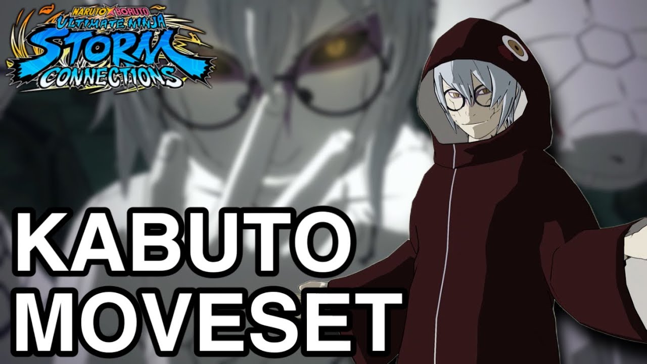 Kabuto Yakushi FULL Moveset - Naruto x Boruto Ultimate Ninja Storm Connections - YouTube
