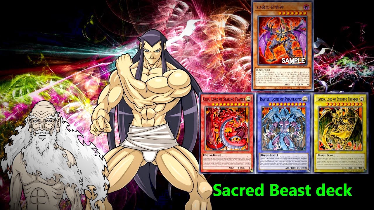 (YGOPRO)Sacred Beast deck, Phantom Nightmare,Phantasmal Summoning Beast ...