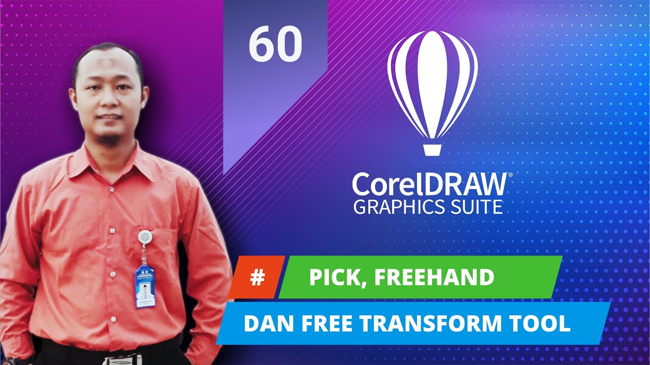 Belajar Coreldraw X7 #60 Pick, Freehand, Free Transform Tool - Guru ...