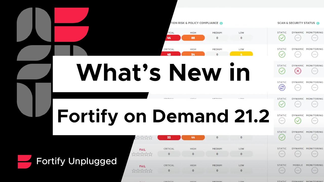 What's New in Fortify on Demand 21.2 - YouTube