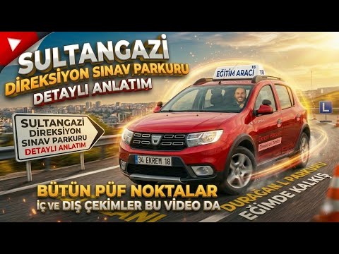 Sultangazi Sınav Parkuru Detaylı Anlatım(Tuz Deposu Karşısı)#keşfet #automobile #keşfetteyiz 