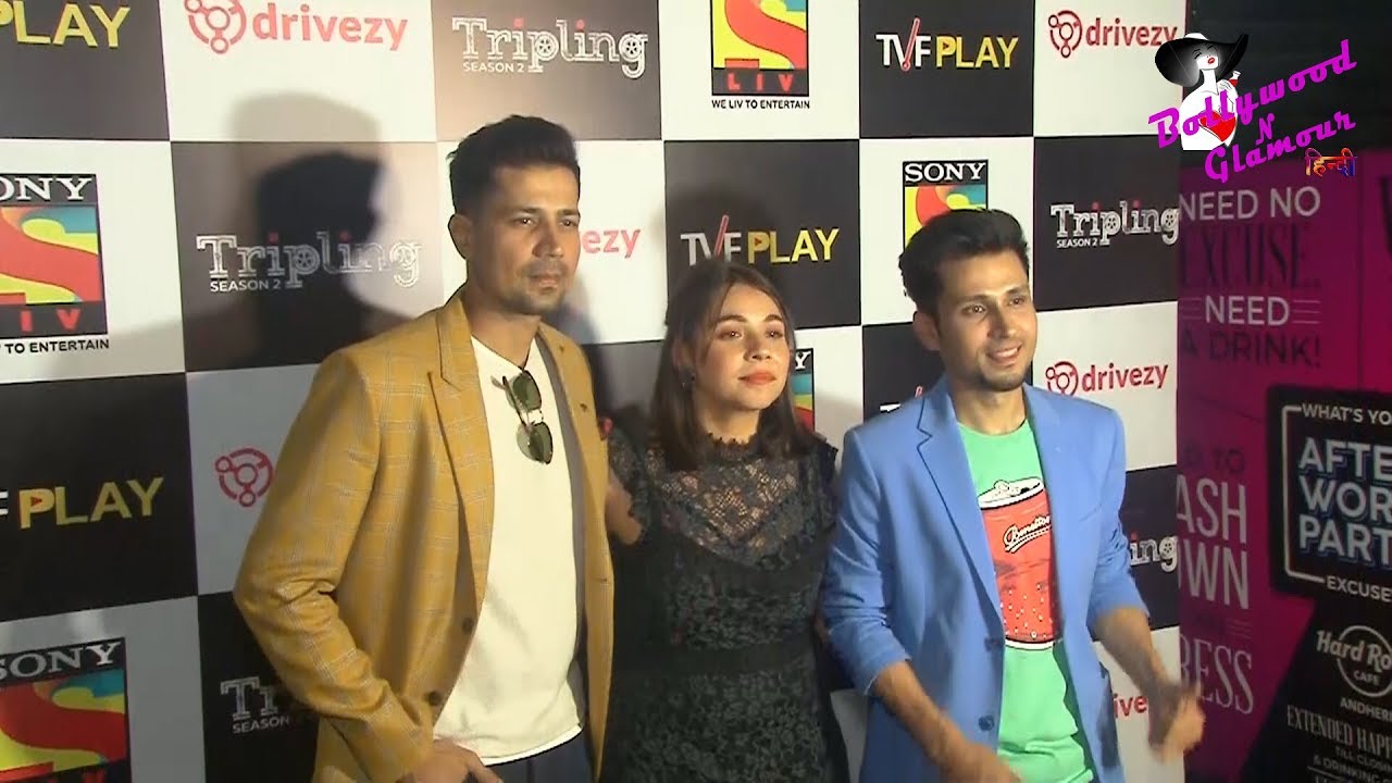 Trailer Launch Of ' Tripling Season 2' With Sumit Vyas, Amol Parashar ...