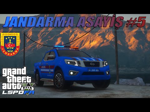 GTA 5 JANDARMA MODU | ASAYİŞ #5 | LSPDFR