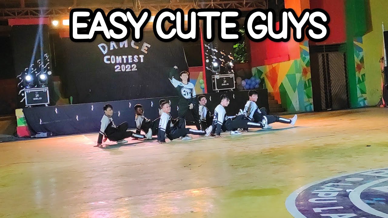 EASY CUTE GUYS | BASAK GYM DANCE CONTEST LAPU-LAPU CITY 2022 - YouTube