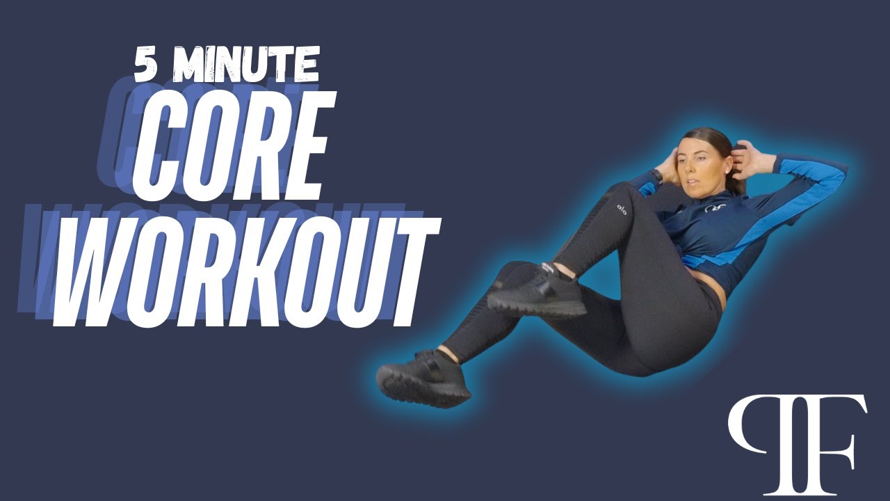 Beginners 5 Minute Core Workout (No Equipment) [HQ] - YouTube