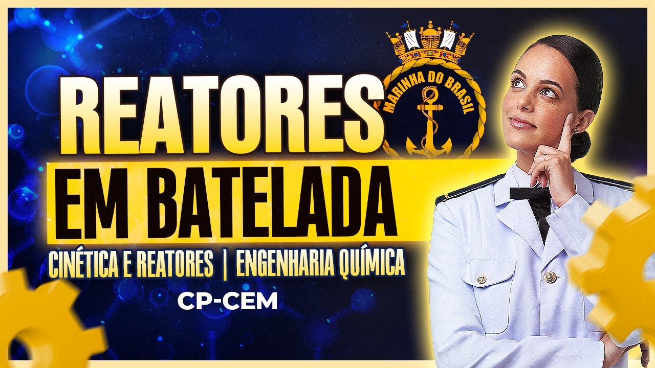 Cinética e Reatores: Reatores em Batelada | Engenharia Química | CP-CEM ...