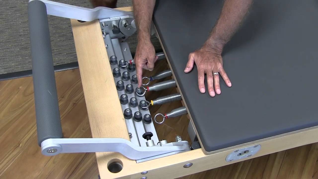 How to Use Reformer Spring Settings - YouTube