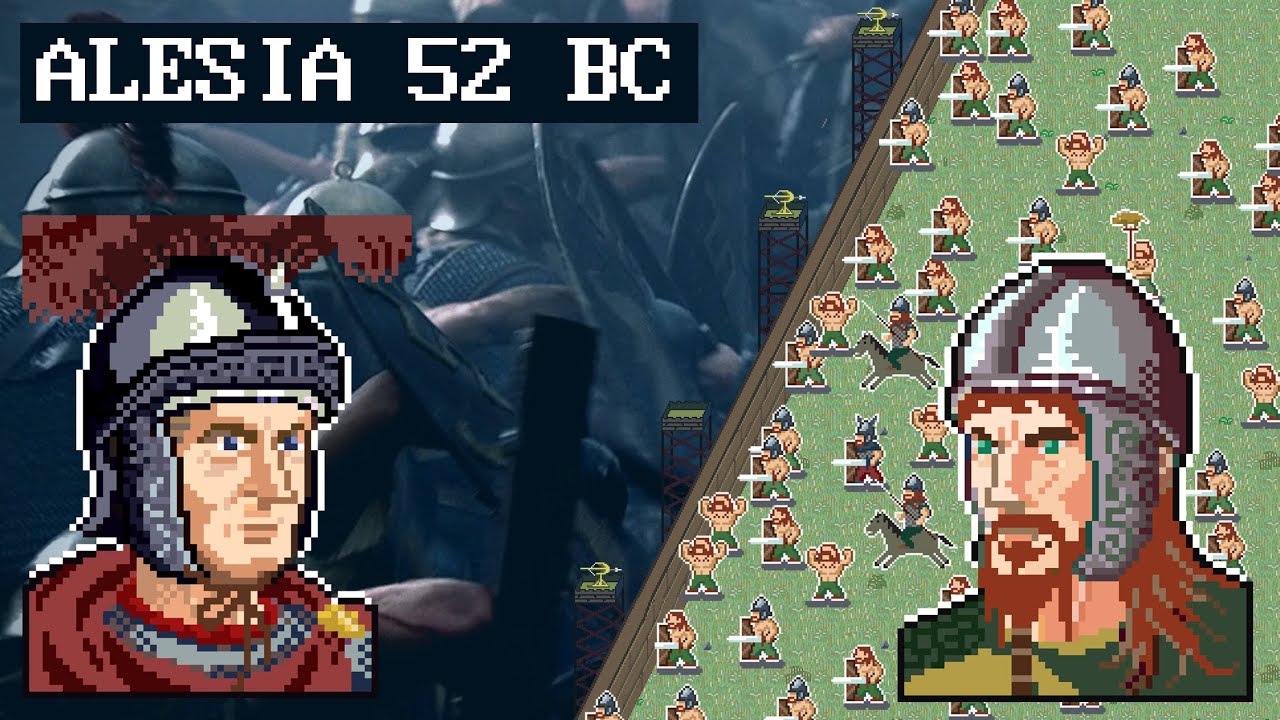 THE BATTLE OF ALESIA 2/2 - How did Julius Caesar defeat a massive ...