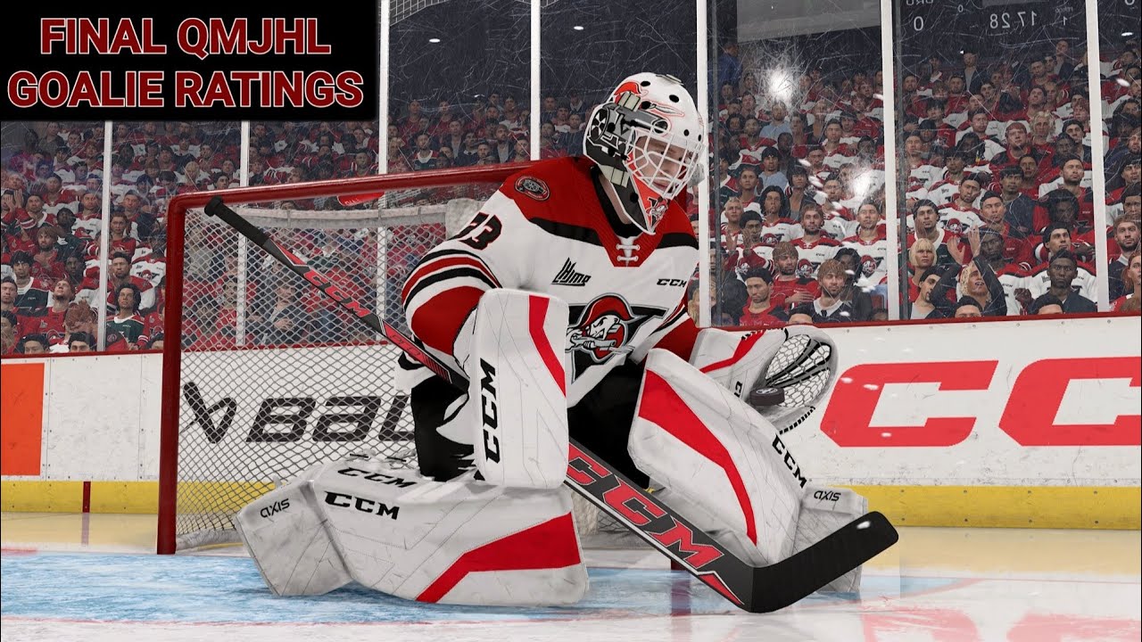 Vasy - Roster Update 9 (Final QMJHL Goalie Ratings) - YouTube