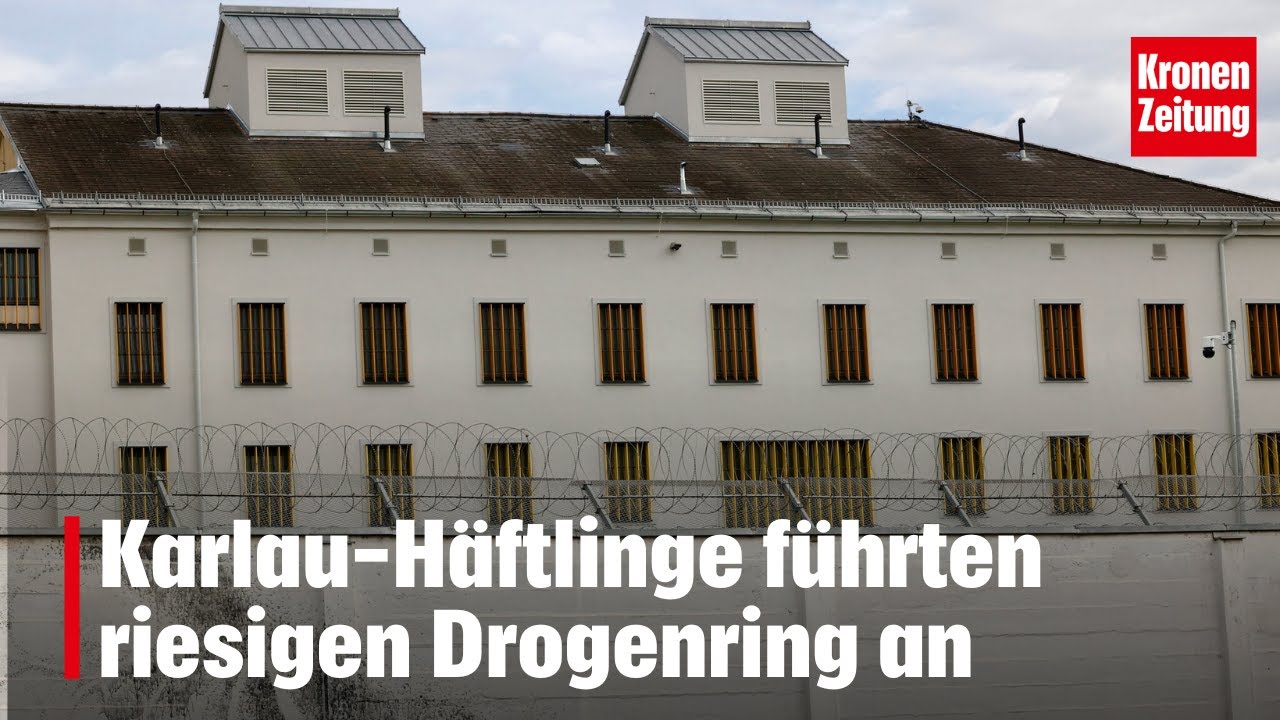 Karlau-Häftlinge führten riesigen Drogenring an | krone.tv NEWS - YouTube
