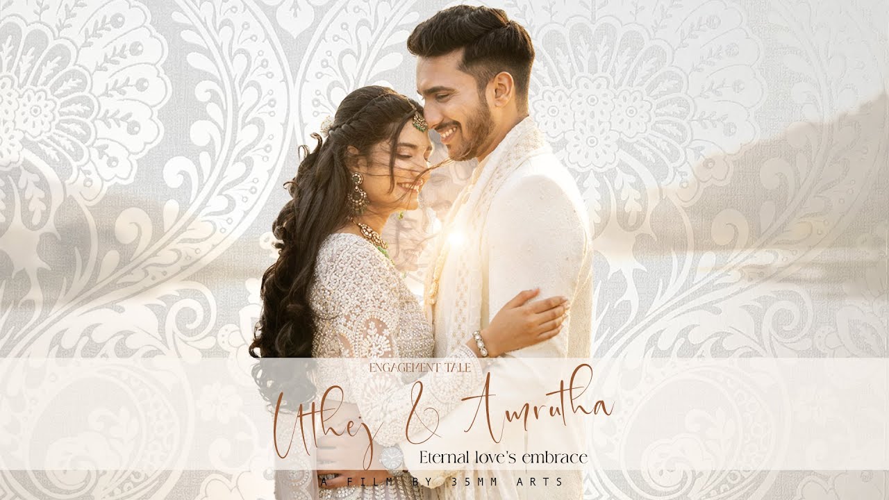 Uthej & Amrutha Engagement Teaser || 35mm Arts Photography || Vizag - YouTube