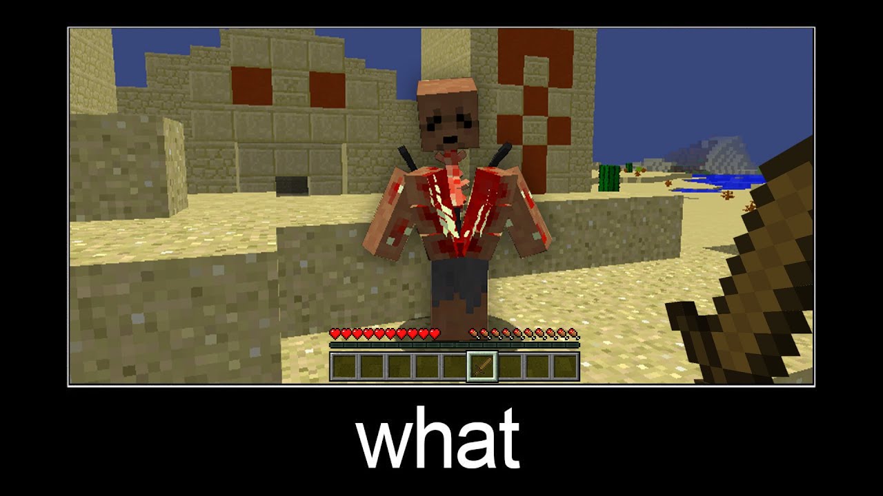 minecraft wait what!? - YouTube