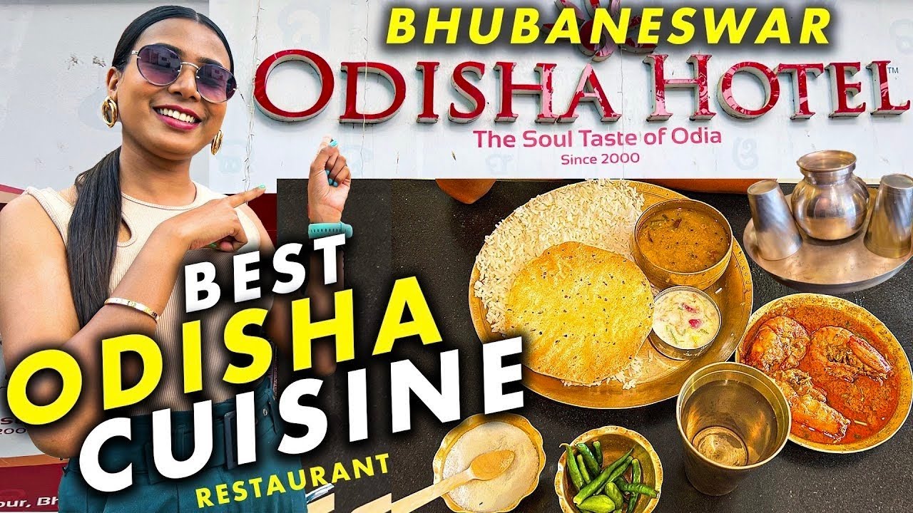 Bhubaneswar Famous Odisha Hotel & Ekamra Haat | Full Day Vlog - YouTube
