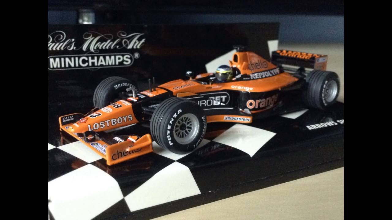 My Collection of F1 1/43 Models - YouTube