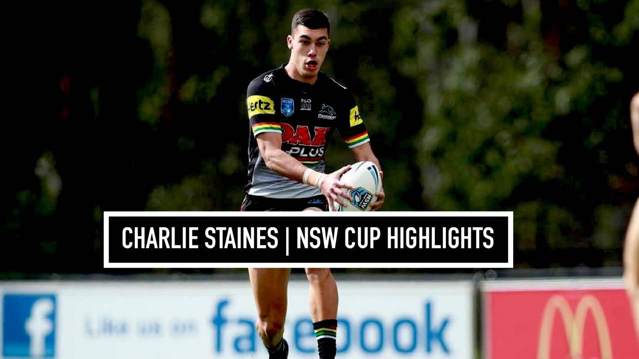 Charlie Staines | NSW Cup Highlights - YouTube