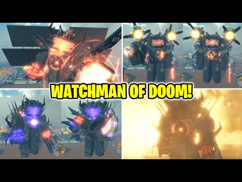 WATCHMAN OF DOOM!! - TOILET WORLD ROLEPLAY 2 NEW W.O.D INSERT CODE RE-RELEASE!! (ROBLOX)