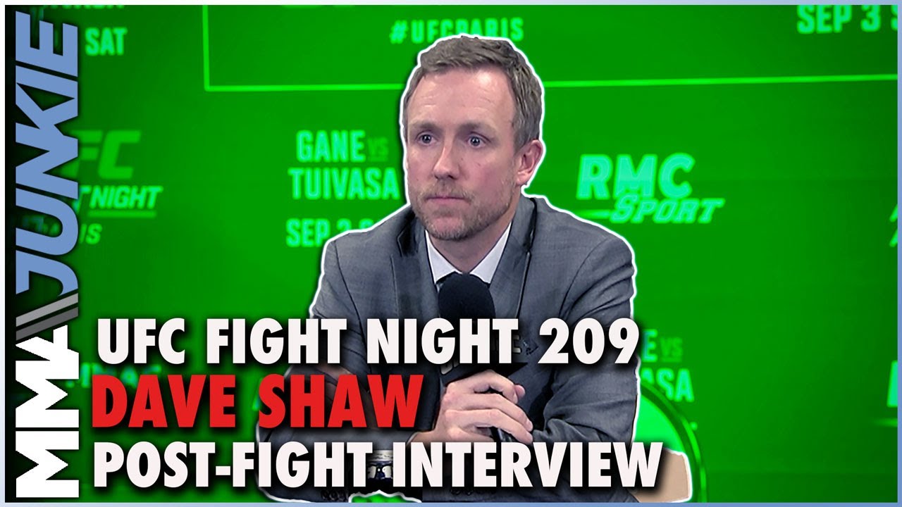 UFC Exec Dave Shaw Recaps Paris Debut, Talks Future International Plans ...