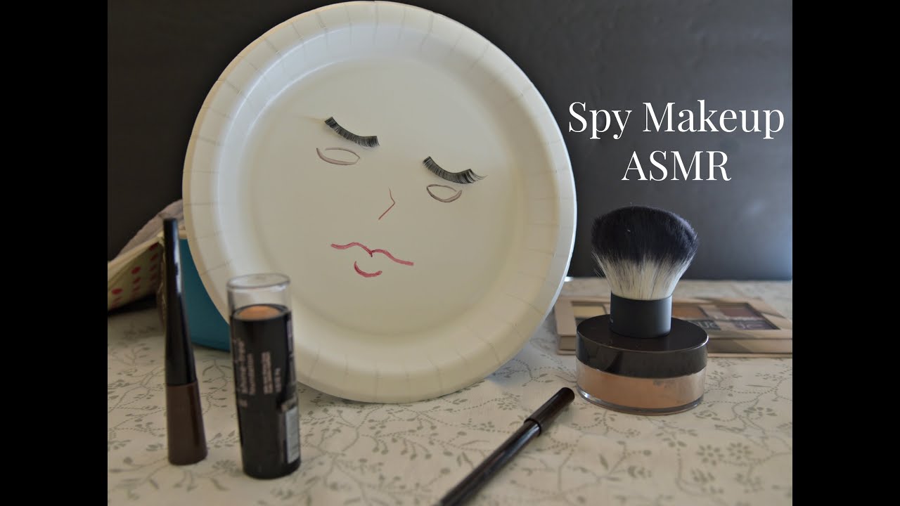 ASMR Spy Makeup - YouTube