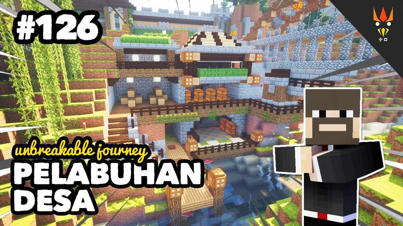JURAGAN PELABUHAN DESA - Minecraft Indonesia #126 - YouTube