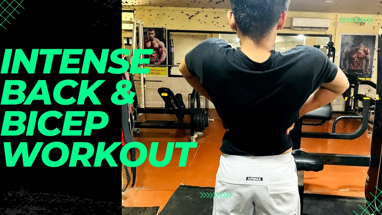 Back & Bicep Workout With Friend - YouTube
