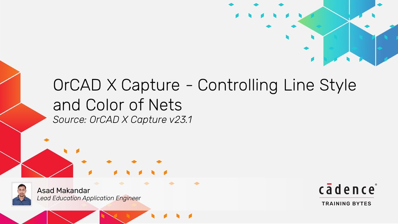 How to Control the Line Style, Width, And Color of Nets in the OrCAD X ...