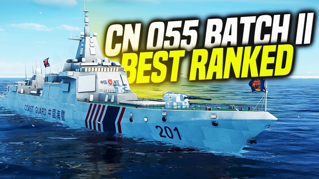 CN 055 Batch II Dongguan Best Destroyer Ranked 2K Artcoin Persenjataan ...