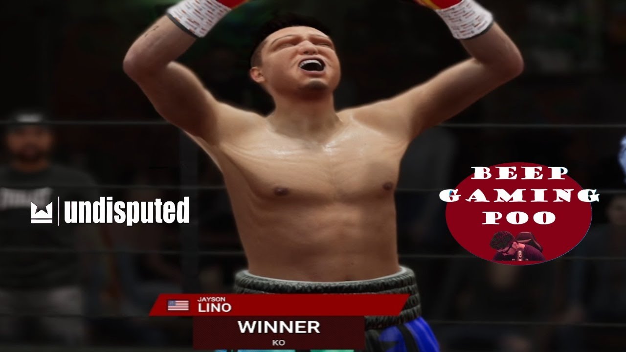 I played Undisputed | Character Creation and getting over .500 - YouTube