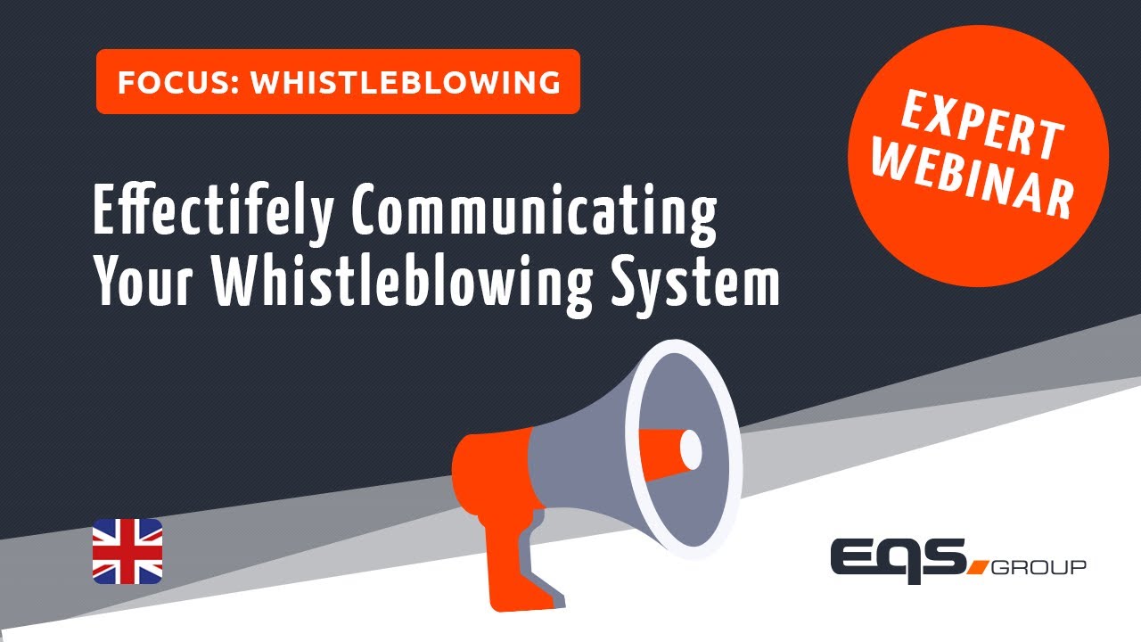 Effectively Communicating Your Whistleblowing System - YouTube