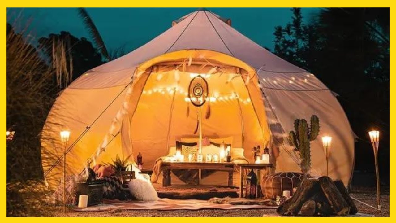 10 Awesome Tents That Raise the Bar in Camping and Glamping - YouTube