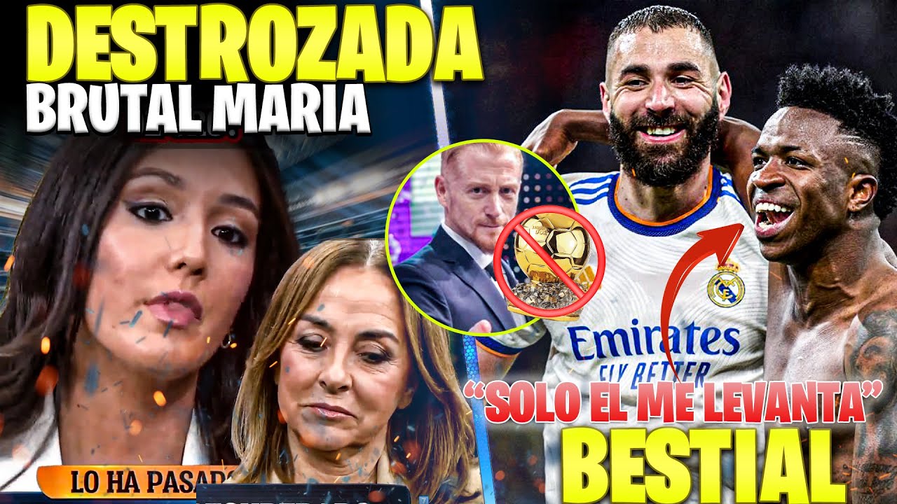 EL DISCURSO DE BENZEMA QUE DESTROZA AL ANTIMADRIDISMO 🤯 MARIA TRISAC ...