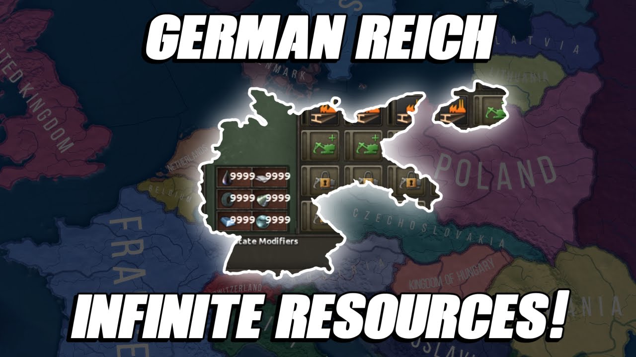 [HOI4] German Reich Infinite Resources - Gotterdammerung Version - HOI4 ...