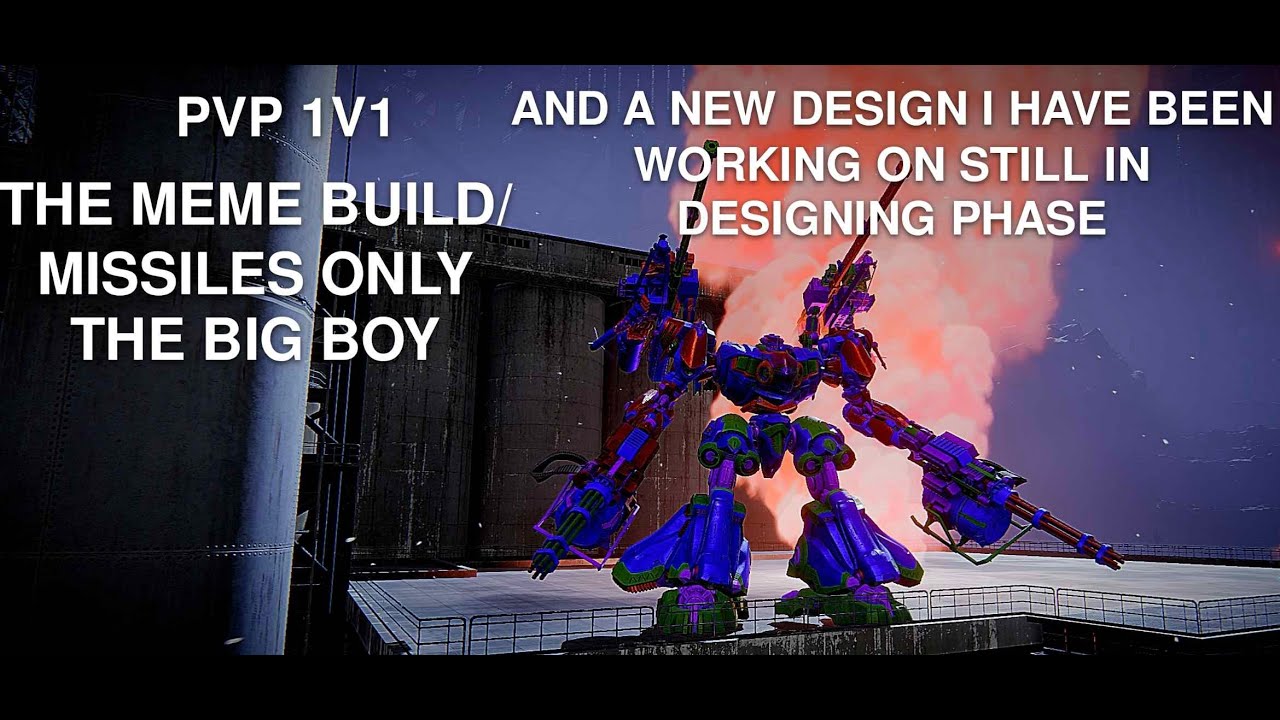 ARMORED CORE VI FIRES OF RUBICON PVP 1v1s The meme build the big boy ...