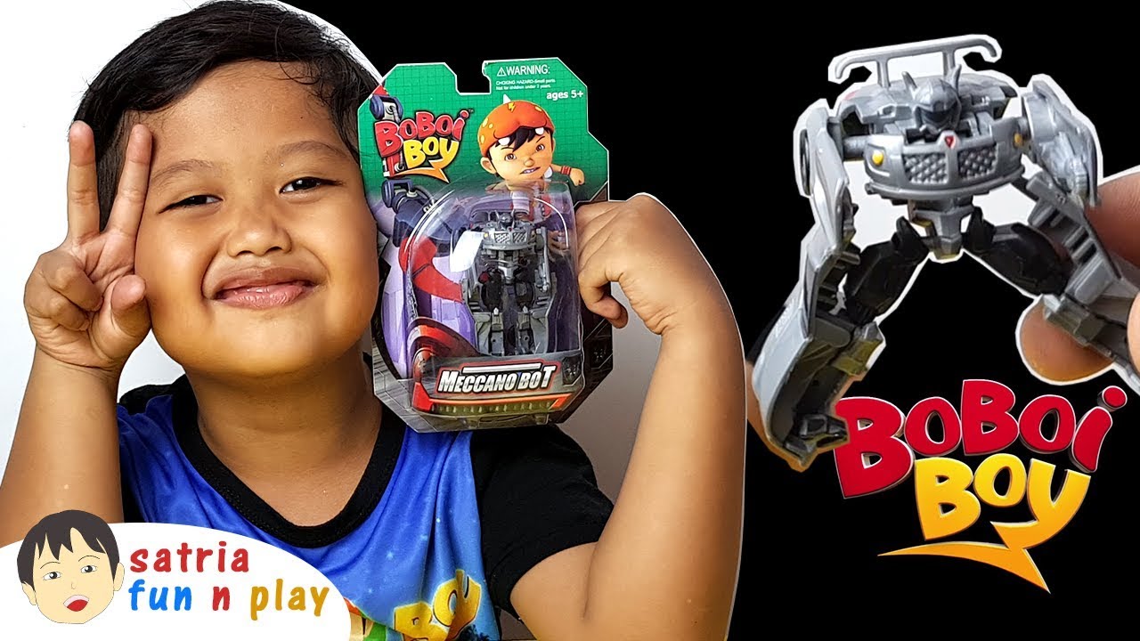 Mobil Boboiboy Transform Robot dari AlfaMidi - Satria Fun n Play - YouTube