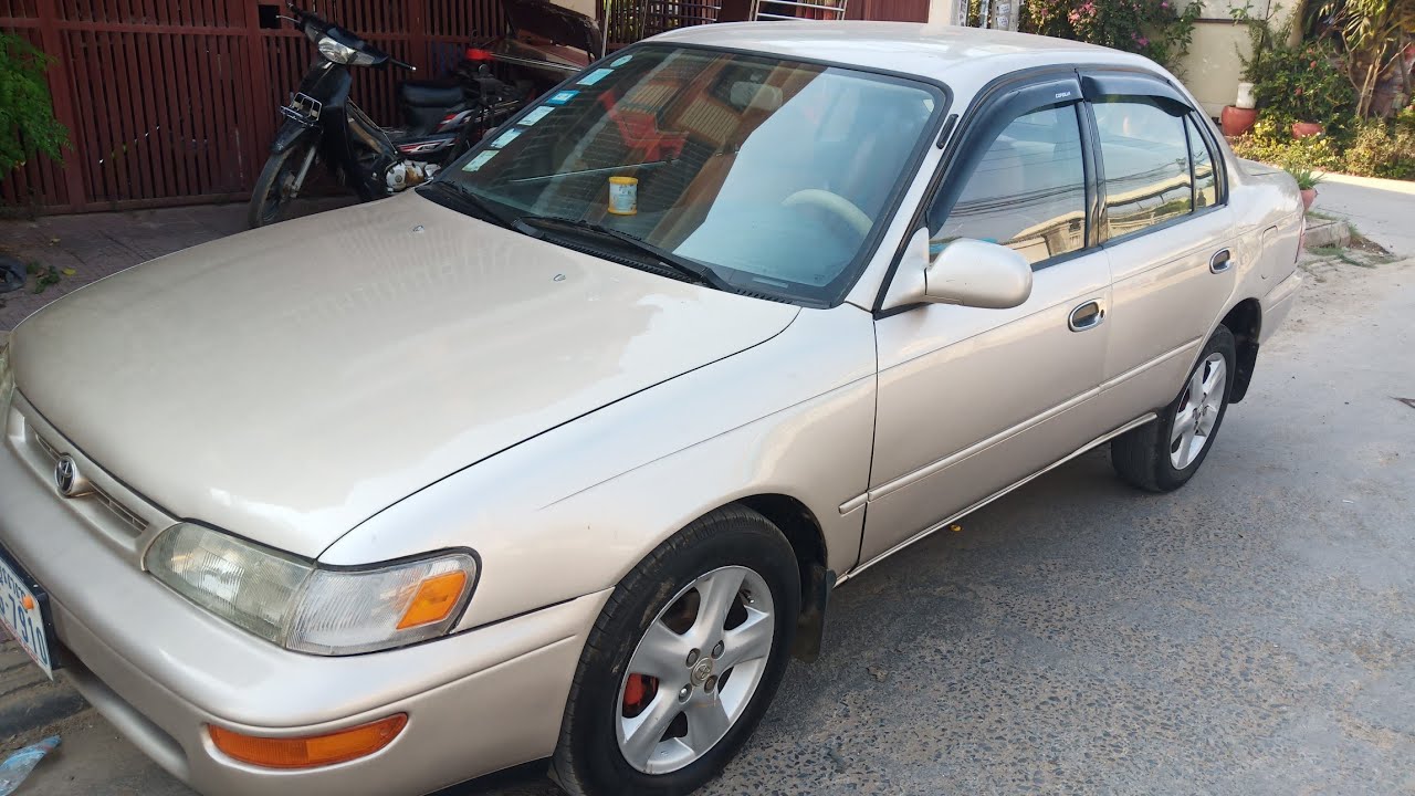 ឡានលក់កូរ៉ូឡា/Corolla 94/ទឹកមាសសុីន/$4,500/Tel070969098/095944436/ ...