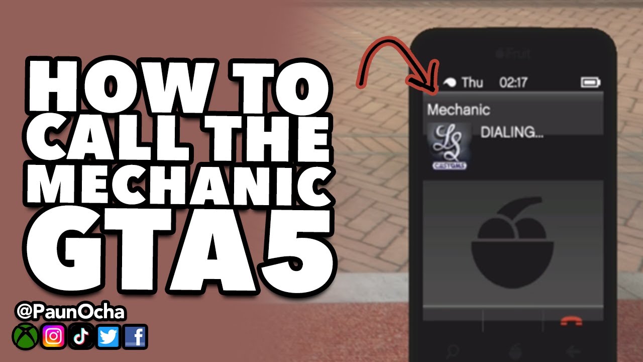 How To Call The Mechanic GTA5 - YouTube