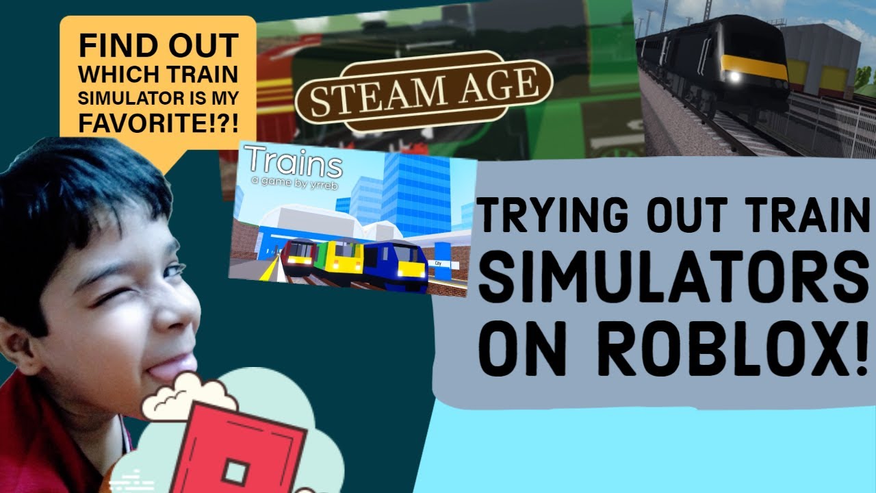 Trying out Train Simulators in Roblox || AB's Roblox Gameplays - YouTube