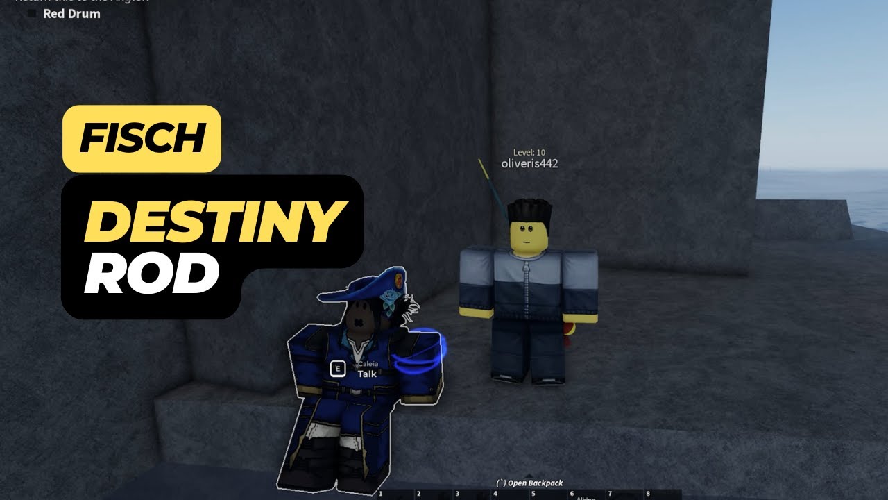 How to Get the Destiny rod in Fisch Roblox - YouTube