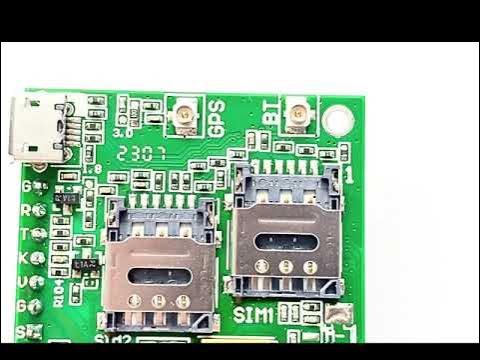 4G SIM A7670E Module GPS Breakout Board support GPS/GLONASS/BDS - YouTube