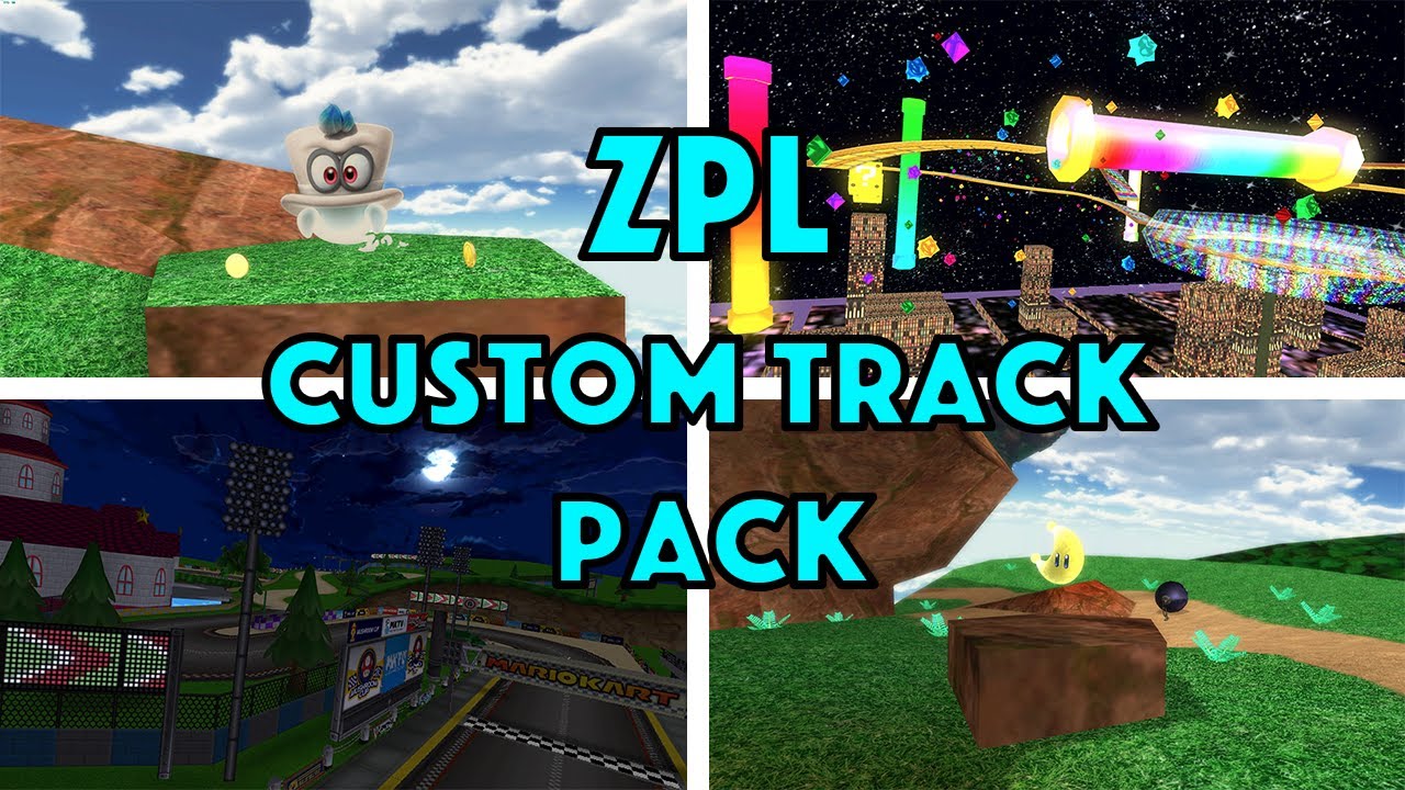 Mario Kart Wii - 32 BEAUTIFUL Custom Tracks By ZPL (W/Cascade Kingdom ...