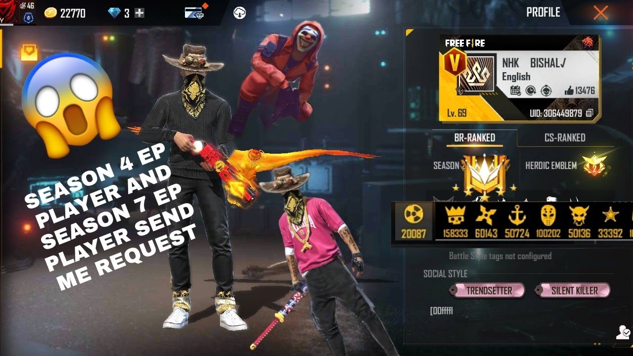 SEASON 4 ELITE PASS AND SEASON 7 ELITE PASS PLAYER SEND ME REQUEST O.M ...