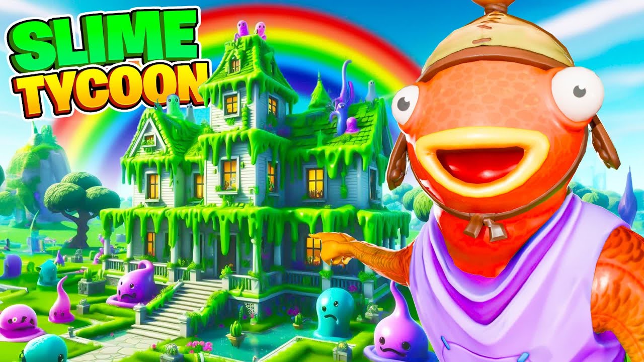 FORTNITE - SLIME TYCOON (VAULT CODE, FIND SECRET SLIMES, BOSSFIGHT ...