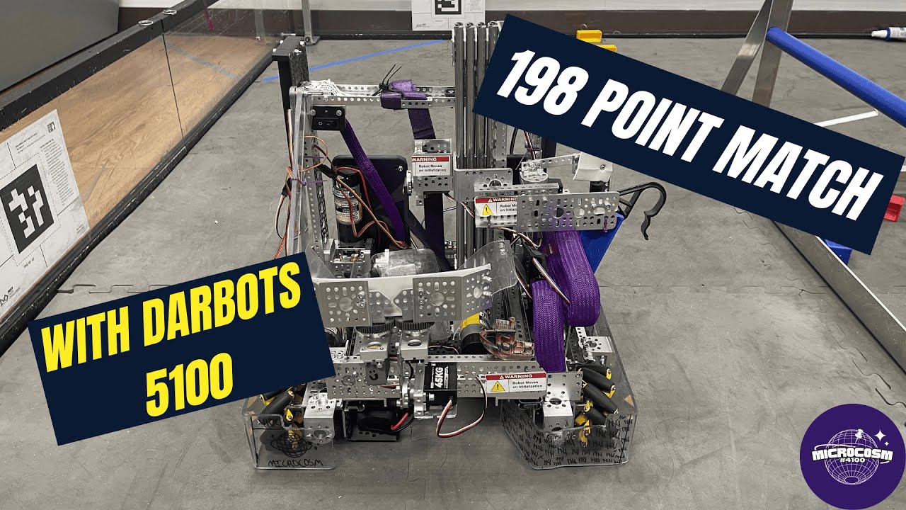 198 Point Match with Darbots 5100 - YouTube