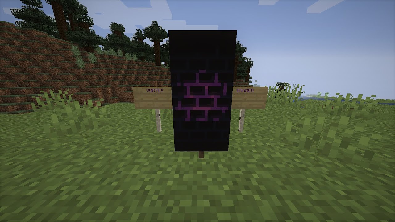 Minecraft Vortex Banner Tutorial - YouTube